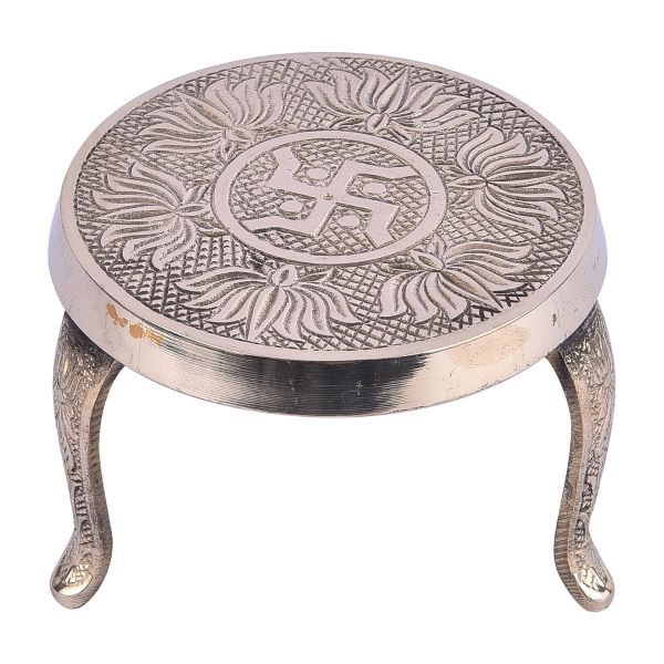Brass Mukkali Peeta Small - Sri Vadiraja